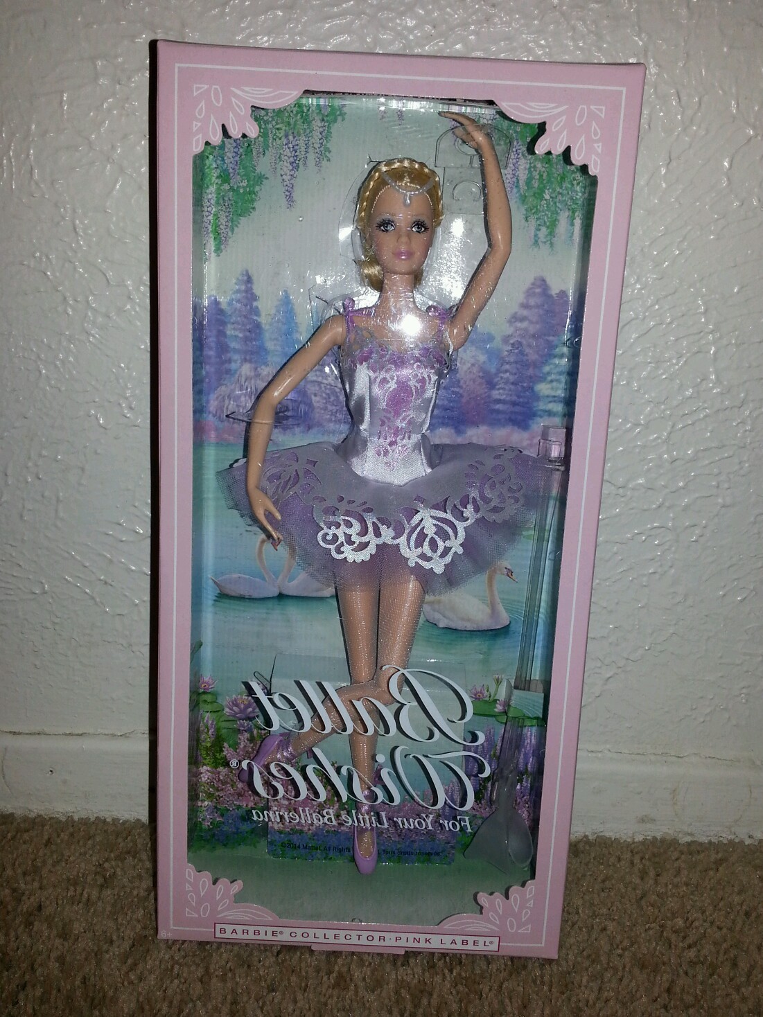 Mattel Ballet Wishes 2014 Barbie Doll writing backwards rare due to ...