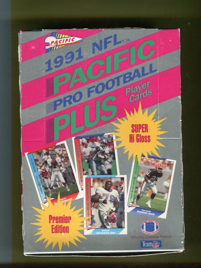 1991 NFL PACIFIC PRO FOOTBALL PLUS SERIES 1 UNOPENED BOX 36 PACKS | eBay