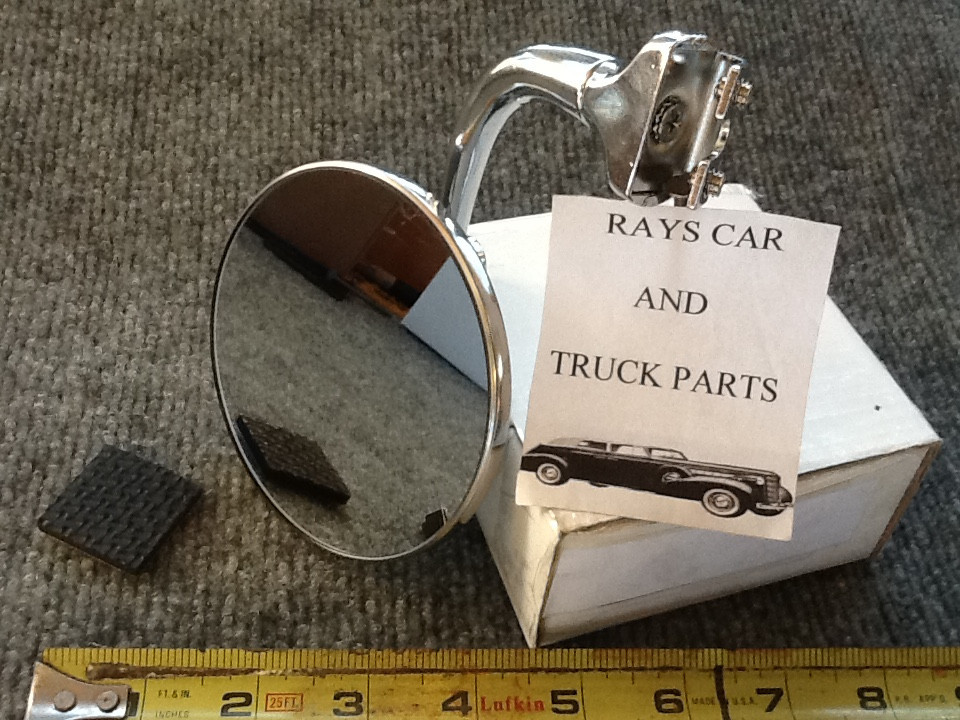 "1937-1941 Chevy 4"" Round Vintage Style Peep Side View Mirrors 40 39 ...