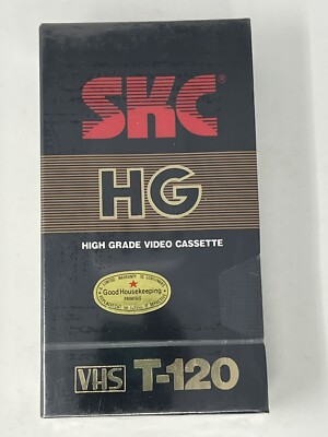SKC Sunkyong Standard Grade Video Cassette SG - VHS T-120 Set Of 2 Sealed | eBay