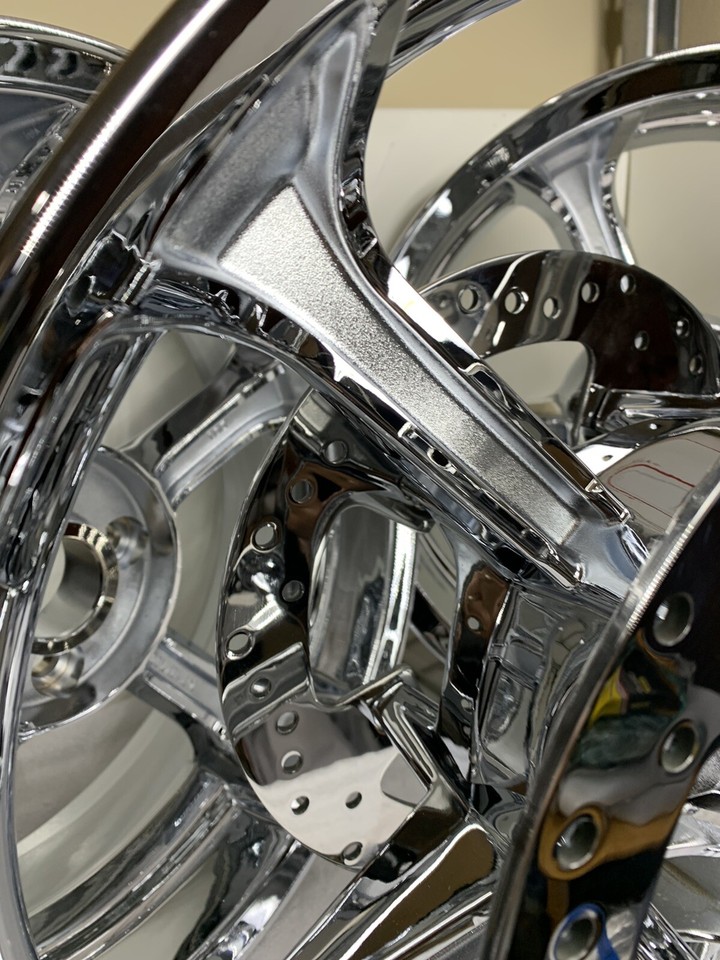 Harley CVO Tri Glide Rims 2020 -24 FLHTCUTGSE CUSTOM Chrome Wheels ...