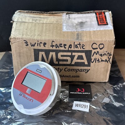 NEW- MSA A-ULTX-PCB-E-3-0-0-0-0 ULTIMA XE CO Gas Monitor 3-Wire mA ...