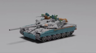 3D Printed 1/72 Russian T80UE1 main battle tank Model Unpainted | eBay