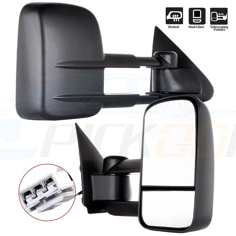 1997-2003 Ford F150 For Side View Mirrors Power Tow Mirrors L+R Pair ...