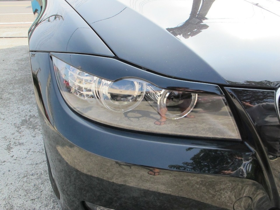 For BMW E90 4DR / E91 3-series eyebrows eyelids Painted 354 Titan ...