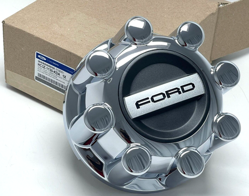 2023 2024 Ford F250 F350 17 Steel 18 Cast Aluminum Rear Wheel Cap ...