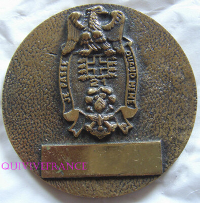 Med8628 - Medal Paperweight 21st Infantry Regiment of Camp, Canjuers ...