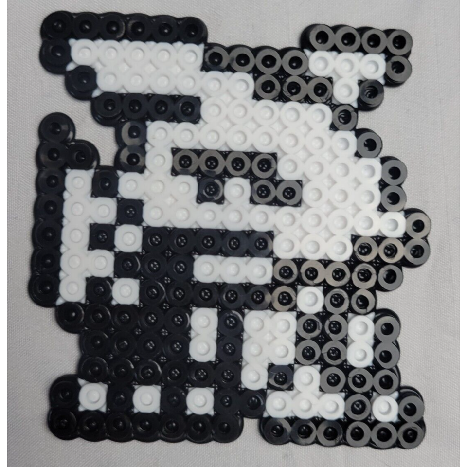Renamon Digimon Perler Bead Pixel Art | eBay