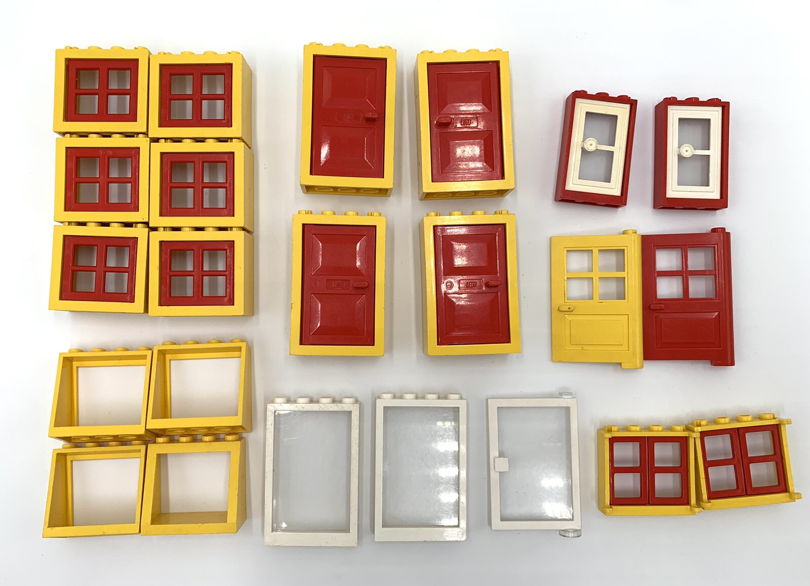 LEGO Lot of Vintage Windows Doors Shutters Town City 1980s 1990s | eBay