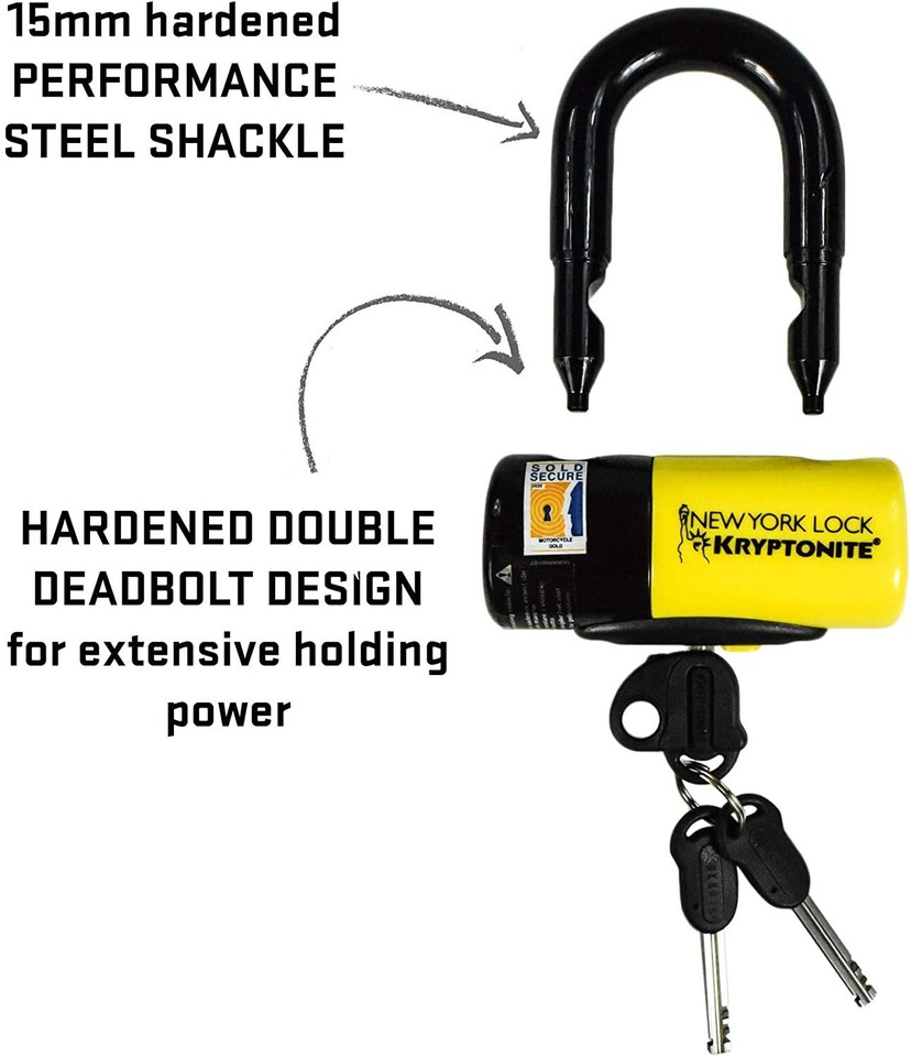 New York Blue FAHGETTABOUDIT Chain 1415 14mm x 150cm w/ NY Disc 15mm ...