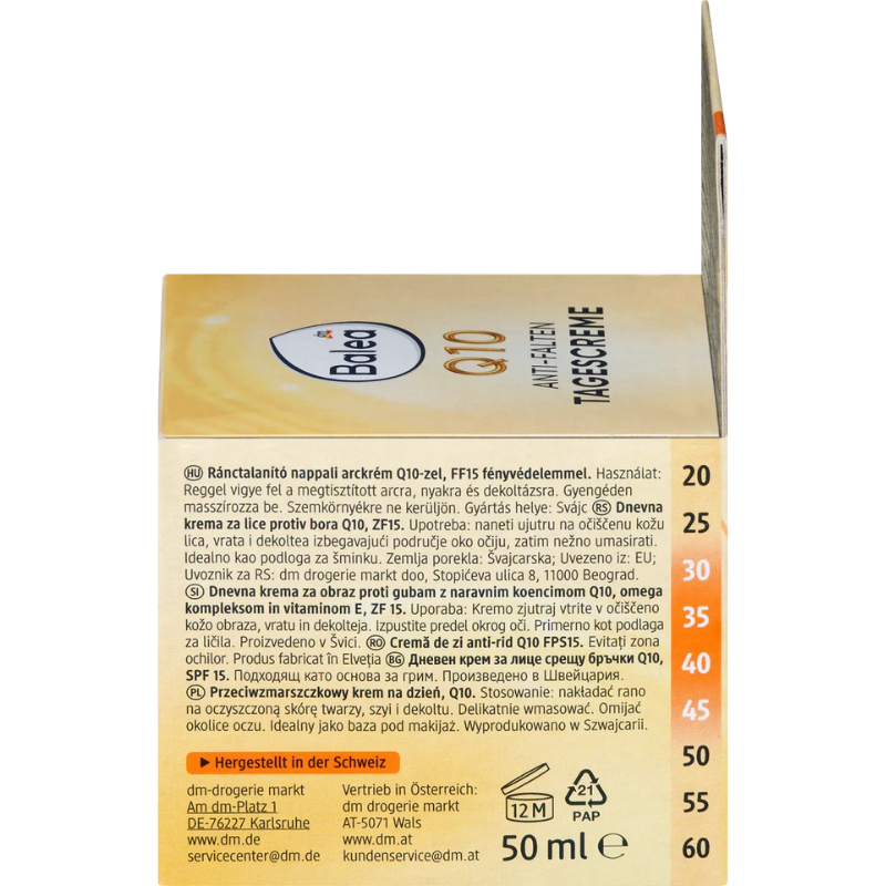 Balea Q10 Anti-Wrinkle Day Cream, 50 ml | eBay