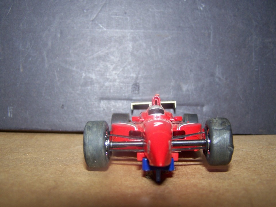Coca-Cola 1980s HORNBY Dallara Indy Fujitsu Slot Car tested runs | eBay