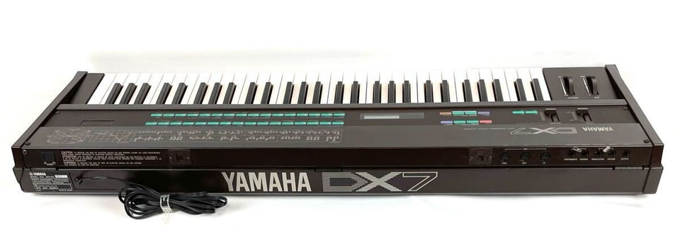 YAMAHA DX7 DX-7 61-Key Digital Synthesizer Keyboard FM Synthesis Japan ...