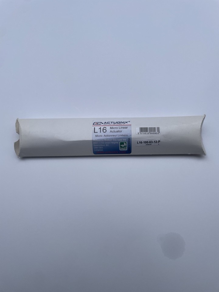 ACTUONIX L16 Micro Linear Actuator L16-100-63-12-P | eBay
