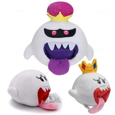 8" Super Mario Bros King Boo Plush Toys Soft Stuffed Doll Kid Xmas ...