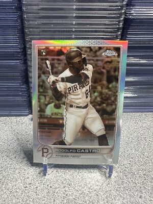 Rodolfo Castro Rookie Card - 2022 Topps Chrome - Sepia Refractor ...