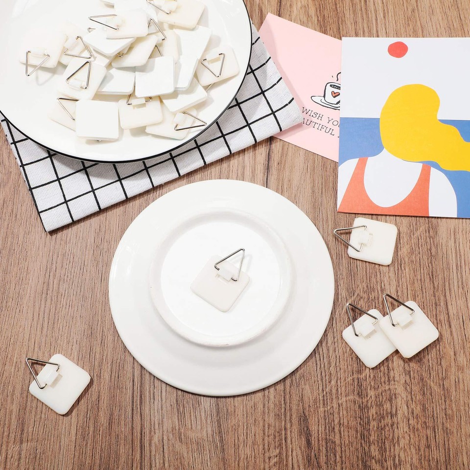 Invisible Adhesive Plate Hanger Vertical Plate Holders For Plate ...