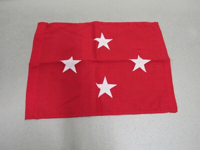 Vintage USMC 4 Star General Vehicle Automobile Flag United States ...