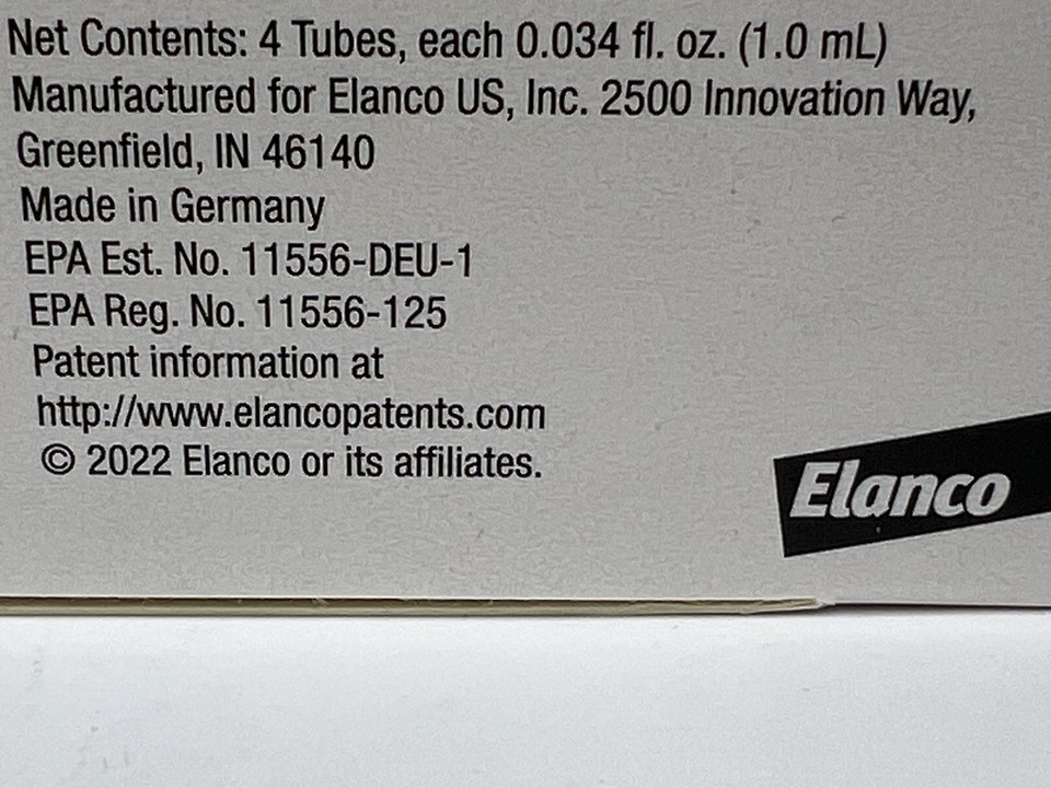 Elanco Advantage II Medium Dog 4-Month Dose Flea Prevention/Treatment ...