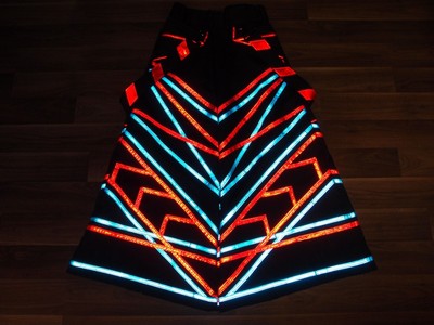 Heatwave phat pants rave gear reflective dance wear hardstyle reflector ...