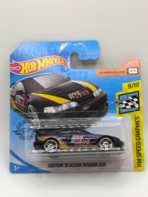 Hot Wheels 2019 HW Speed Graphics - Custom ’01 Acura Integra GSR Die ...