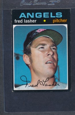 1971 Topps #707 Fred Lasher Angels VG *881 | eBay