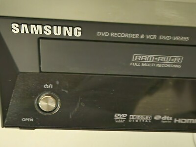 Samsung DVD-VR355 | VHS / DVD Combo Recorder(Used: Working AOK)-[HDMI ...