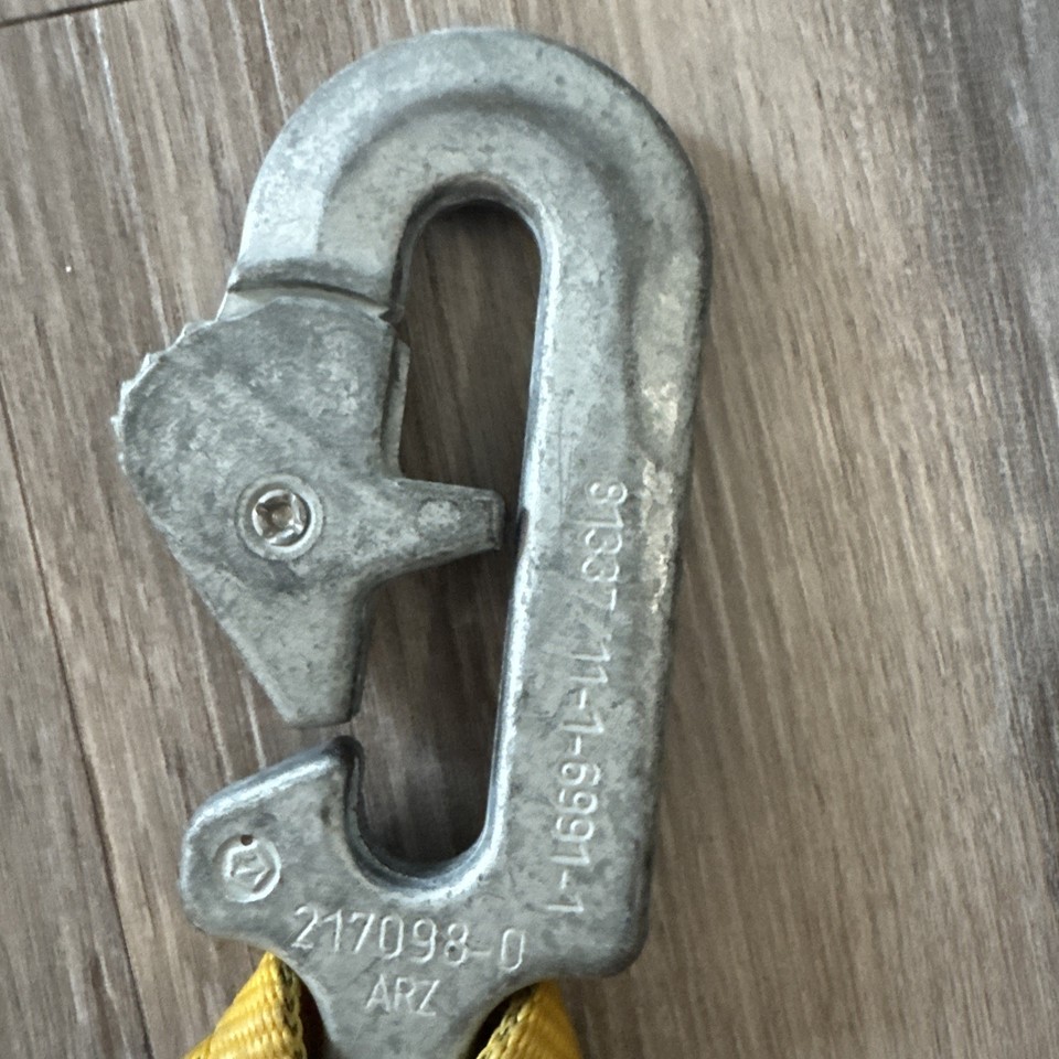 Single Army Universal Parachute Static Line Snap Hook Clip and Static ...