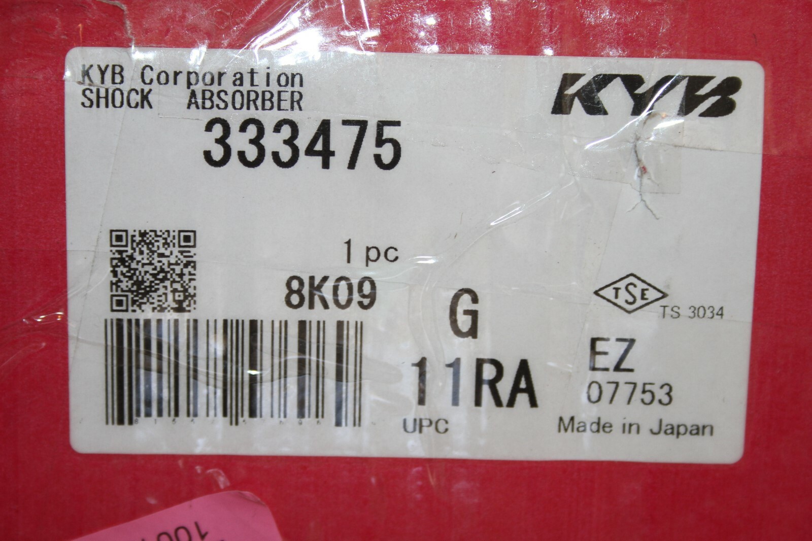 KYB Gas Shock Absorber Strut 333475 Fits 2007-2008 Honda Fit | eBay