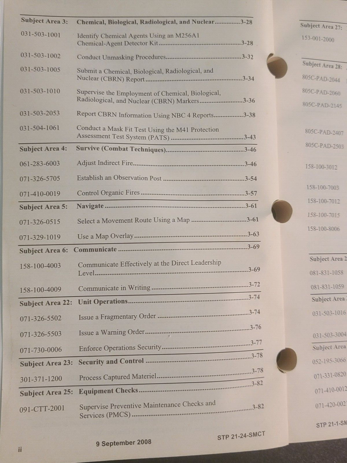 STP 21-24-SMCT Soldier's Manual Common Tasks Warrior Leader Skills ...