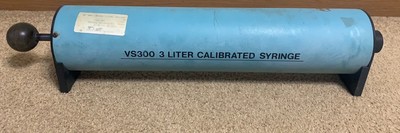 Respiratory - 3 Liter Calibration Syringe