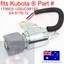 fits Kubota Fuel ShutOff Solenoid Flame Out Stop 17520-60013 FSS0003 ...
