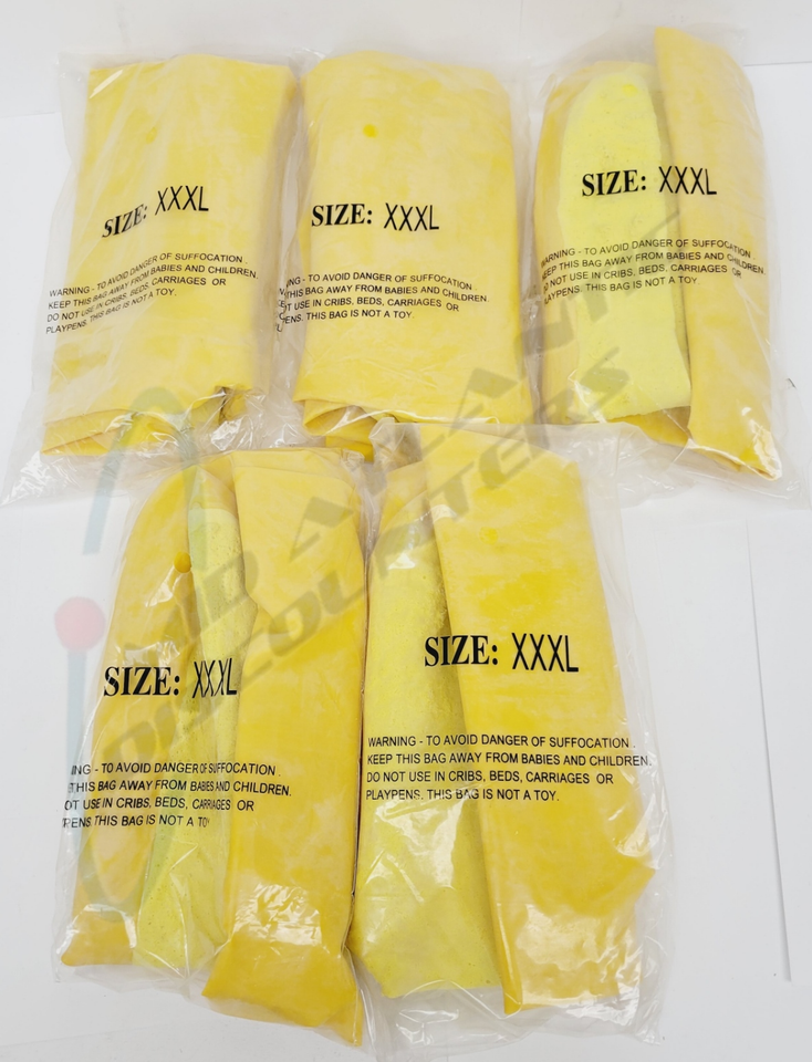 5 Pair Latex Nuke Boots Protective Shoe Covers Size 3XL XXXl Style ...
