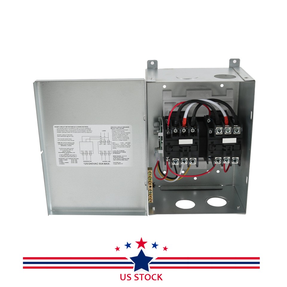 Automatic Transfer Switch 50 Amp RV Transfer Switch Applied to RV ...