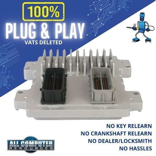 2012 Chevrolet Silverado 4.3L 12640970 ECU ECM PCM Computer VATS DELETE ...