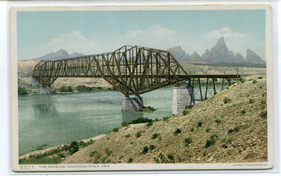 Bridge The Needles Colorado River Arizona 1910c Phostint postcard | eBay