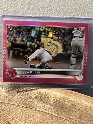 2022 Topps Drew Ellis Pink Rookie RC 77 302/399 Diamondbacks | eBay