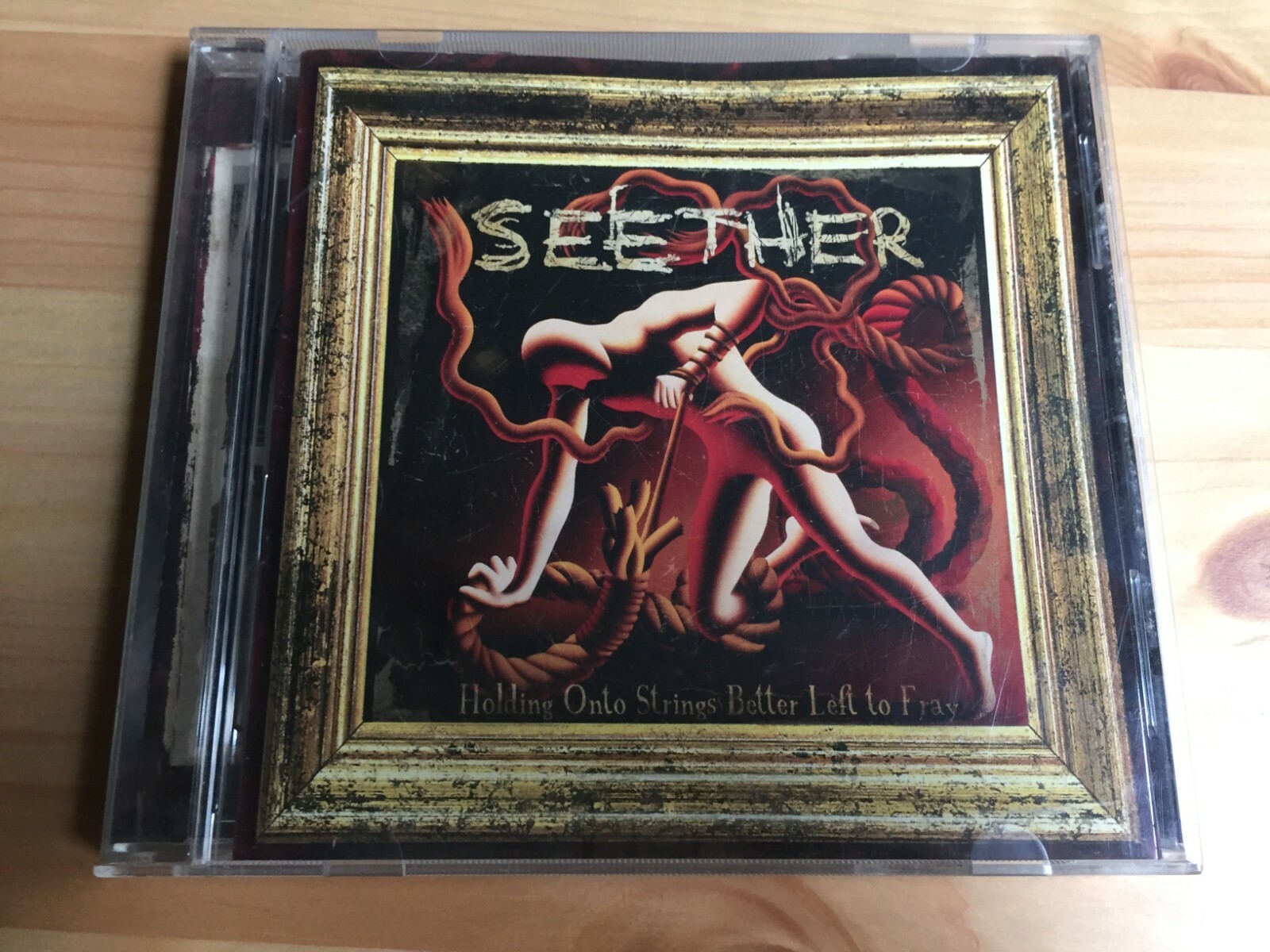 Seether Holding Onto Strings Better Left To Fray Thailand Promo CD (EMI ...