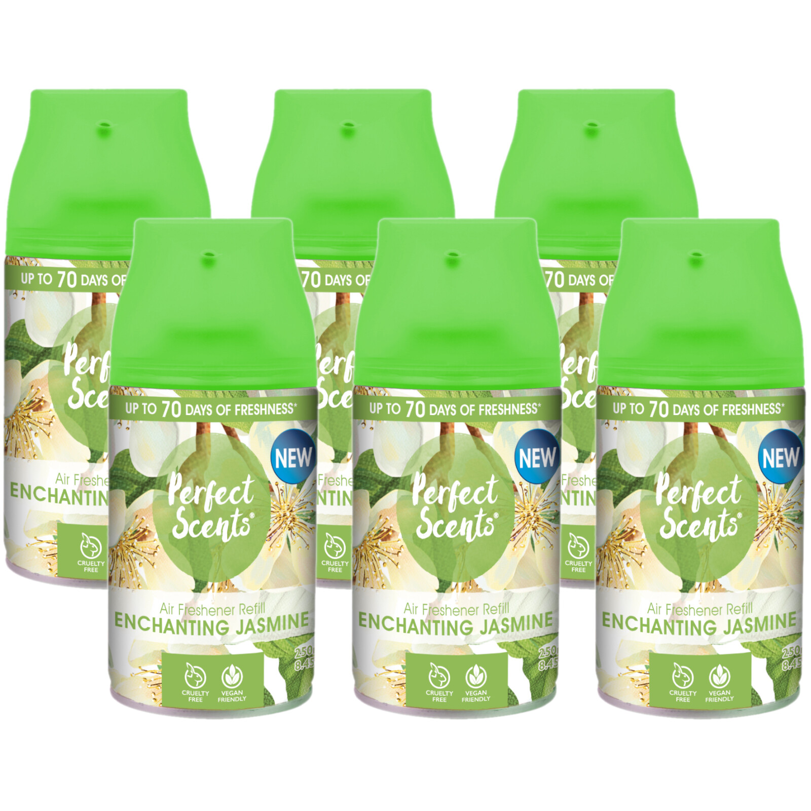 6x Perfect Scents Air Freshener Automatic Spray Refills 250ml | eBay