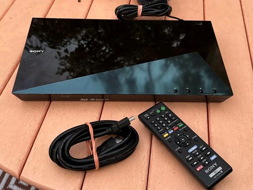 Sony BDP-S5100 3D Blu-ray/DVD/CD Player WIFI With Remote Works Great ...