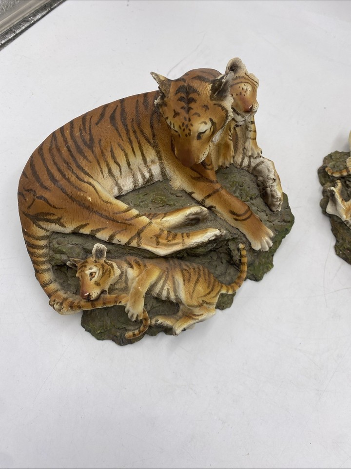 2The Hamilton Collection 1995 Tigress & Clubs statues sculptures By ...