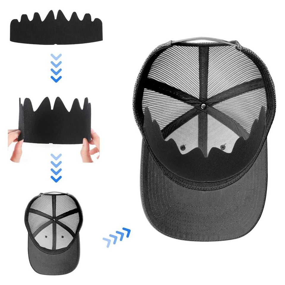 6 Pcs Baseball Caps Inserts Shapers Hat Liner for Caps Fitted Caps ...