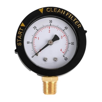 190058 Pool Pressure Gauge For Pentair Sta-Rite 1-1/2-Inch Multi-port ...