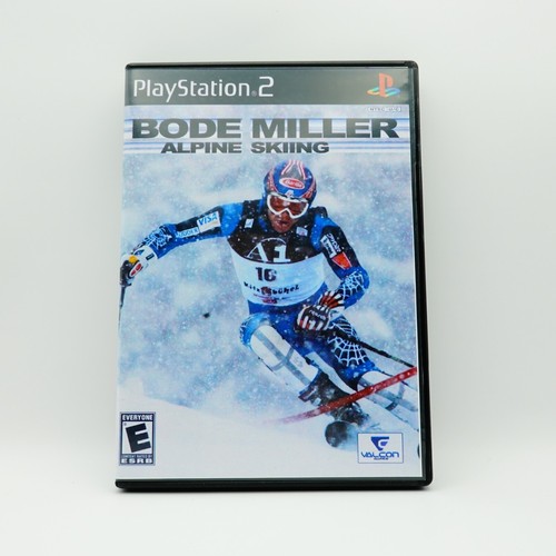 Bode Miller Alpine Skiing PS2 Cover Art Reprinted Resurfaced New Case ...