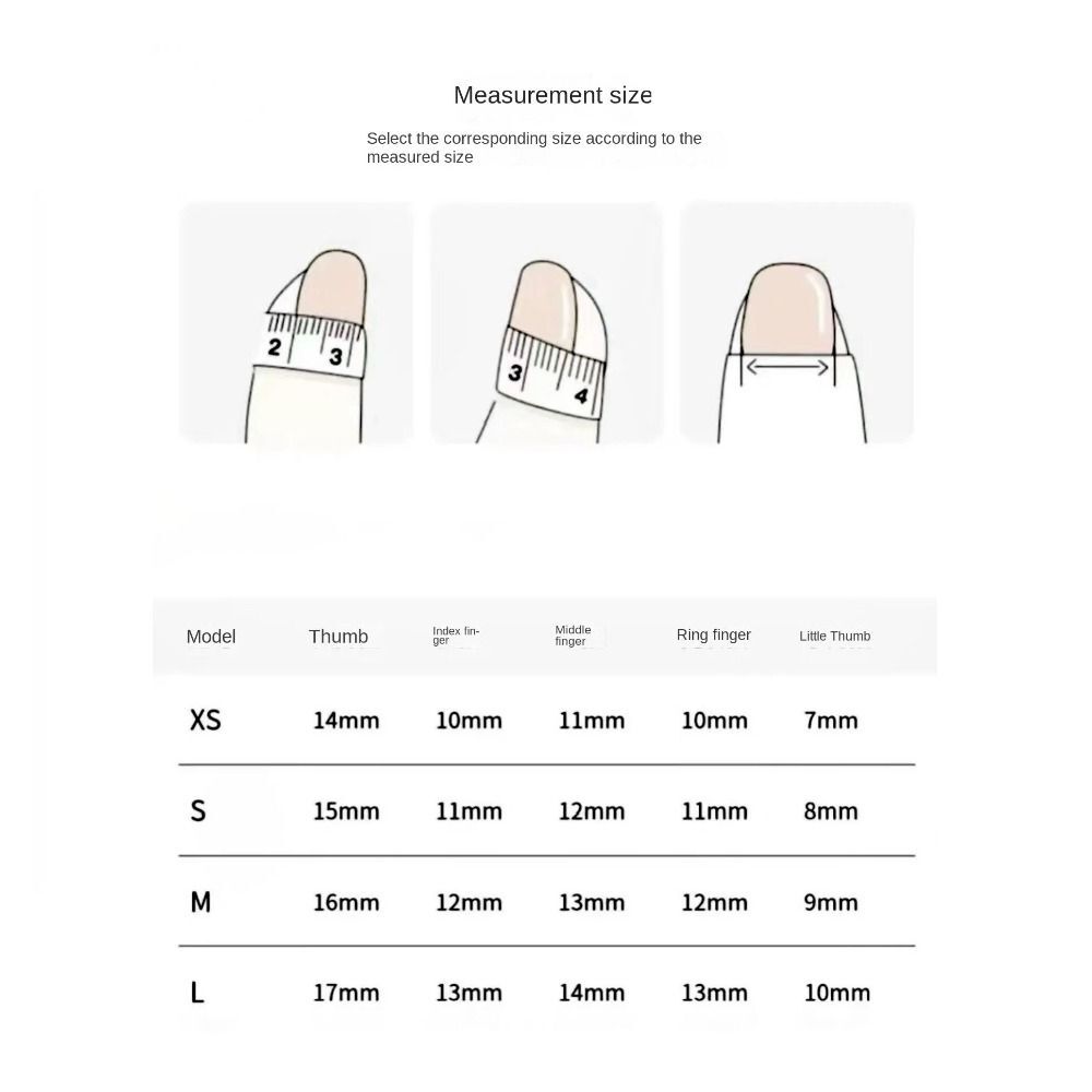 1 set Explosive Flash Handmade Nails Pure Manual False Nail Women Beaut ...