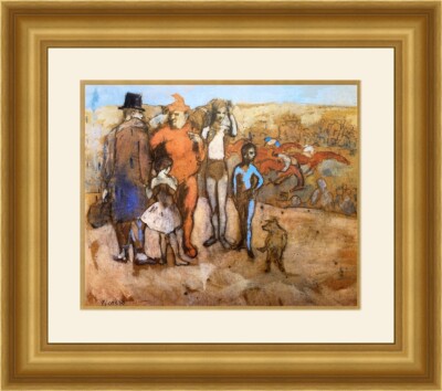 Pablo Picasso - Family of Acrobats Custom Gallery Framed Print | eBay