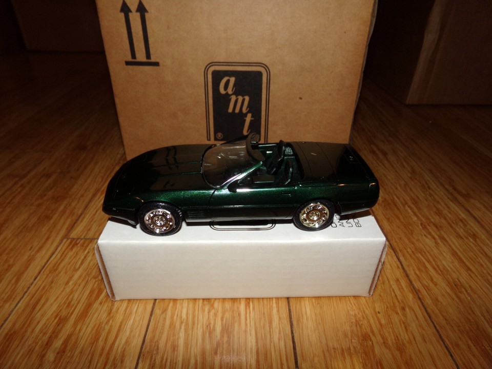 AMT/ERTL 1994 CORVETTE CONVERTIBLE POLO GREEN METALLIC PROMO 6262 | eBay
