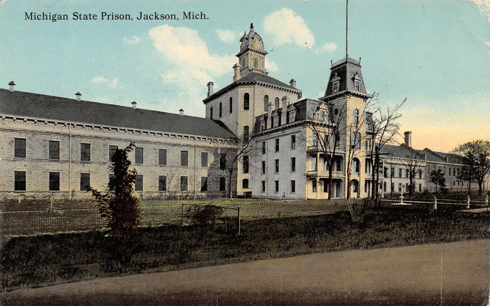 MI~MICHIGAN~JACKSON~MICHIGAN STATE PRISON~MAILED 1912 | eBay