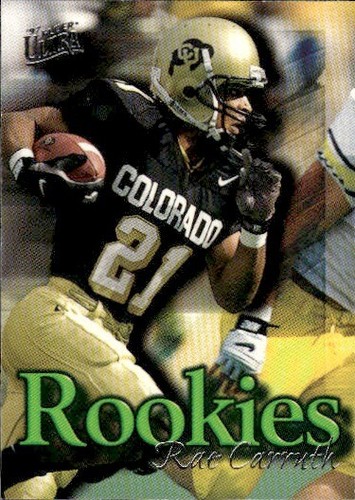 1997 Ultra #6 Rae Carruth Rookies Colorado Buffaloes | eBay