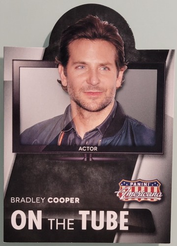 2015 Panini Americana On The Tube Modern Die Cut Bradley Cooper | eBay